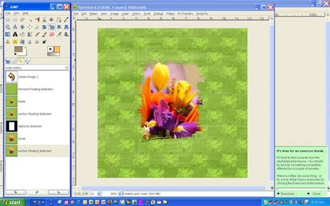 gimp digiscrapping tutorial how to use photo masks in gimp