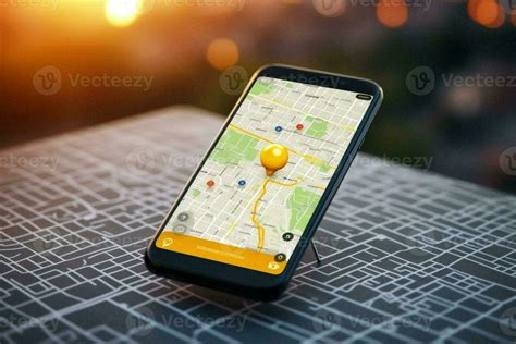 Gps Location Phone Street Smartphone City Pointer Road Sign Map Navigation Direction 32171320