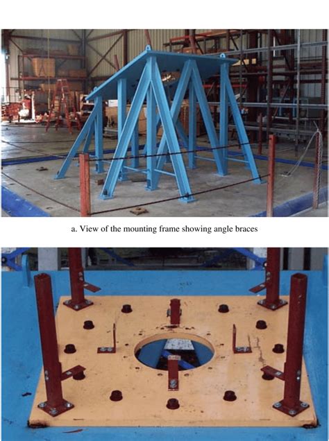 Photographs Of The Mounting Frame Download Scientific Diagram