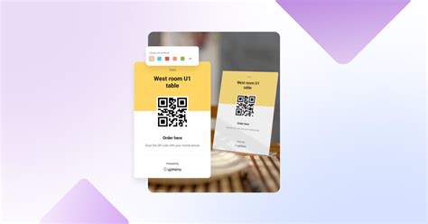 Qr Code Menu For Restaurants Built In Ordering Upmenu