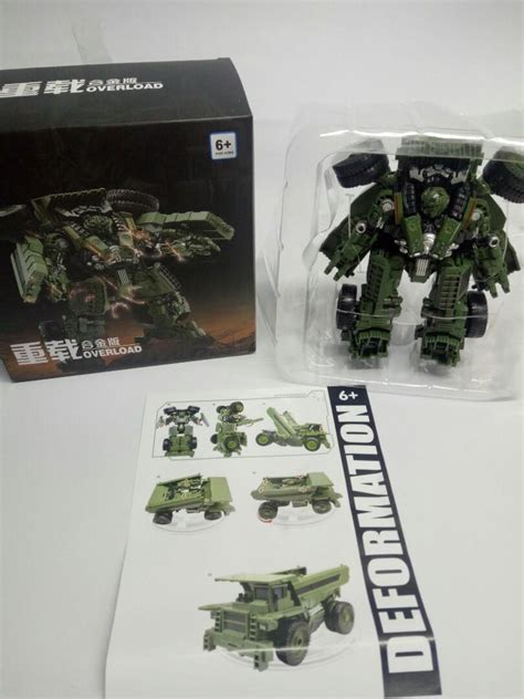 Aoyi Mech Devastator Transformable Robot 8 In 1 Sold Separately