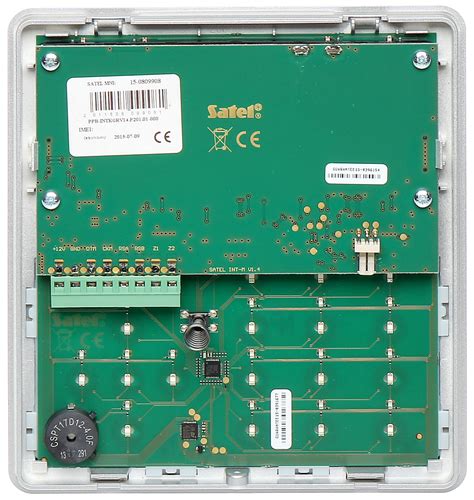 SENSORIC KEYPAD FOR ALARM CONTROL PANEL INT KSG W SATEL Keypads With Alphanumeric Display Delta