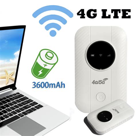 Mbps Lte Portable Hotspot Mah Wide Coverage G Sim Card Pocket Wifi Router Wireless Modem