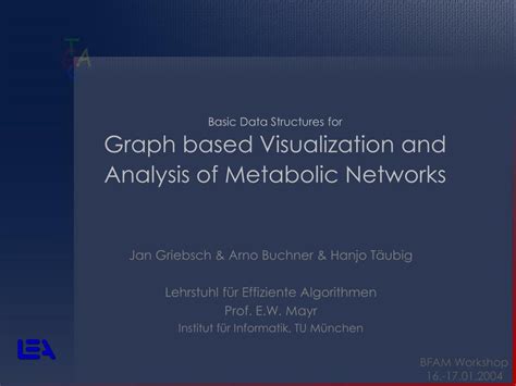 Ppt Basic Data Structures For Graph Based Visualization And Analysis