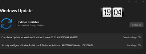 kb5016322 windows 11 insider dev build 25151 1010 rs prerelease