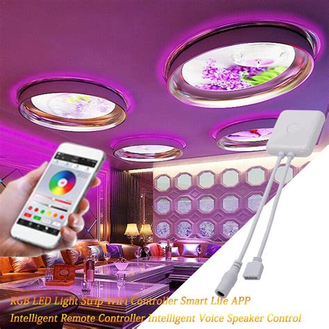 WiFi Led Controller DC V RGB LED Light Strip C Vicedeal