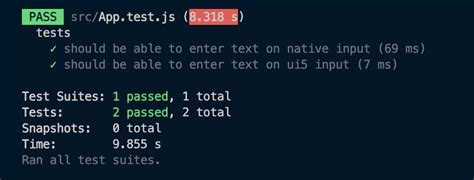 Input Ui5 Webcomponents React Failing Test With React Testing Library