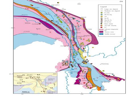 1 A Tectonic Framework Of The Eastern Tethys B Distributions Of Major Download Scientific