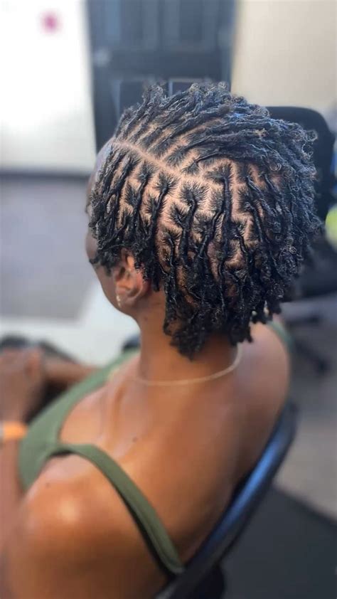 Micro Locs Short Locs Hairstyles Locs Hairstyles Faux Locs Hairstyles