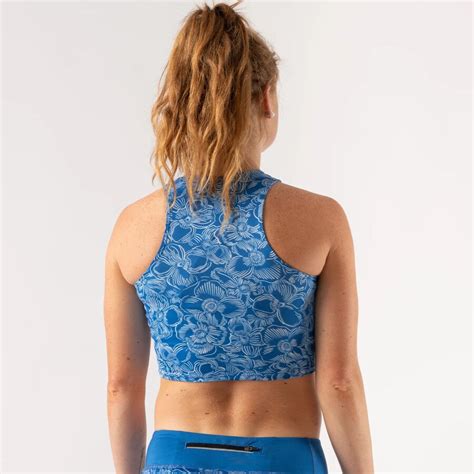 Rabbit Crop Hop Tech Princess Blue Womens The Trail Co