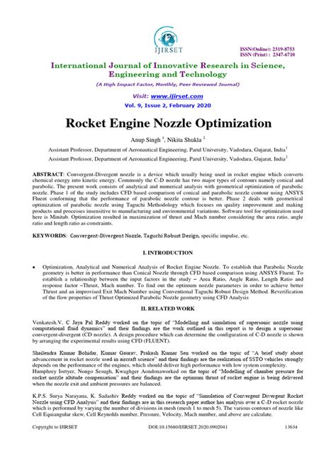 42rocket Pdf Rocket Computational Fluid Dynamics