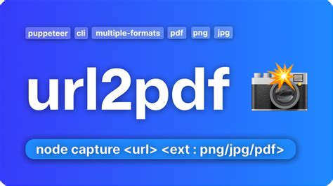 Github Thatbeautifuldreamurl2pdf 📸 Capturing Website Screenshots In Pdf Png  Using Node
