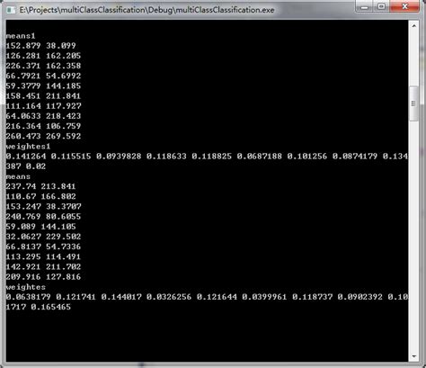 using em of opencv same training samples but different results