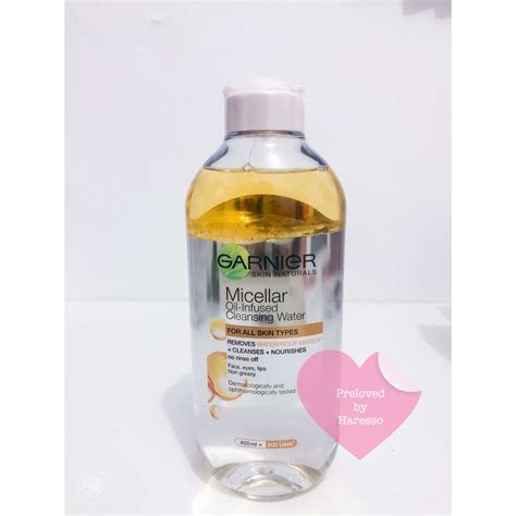 Jual Garnier Micellar Water Biphase 400 Ml Shopee Indonesia