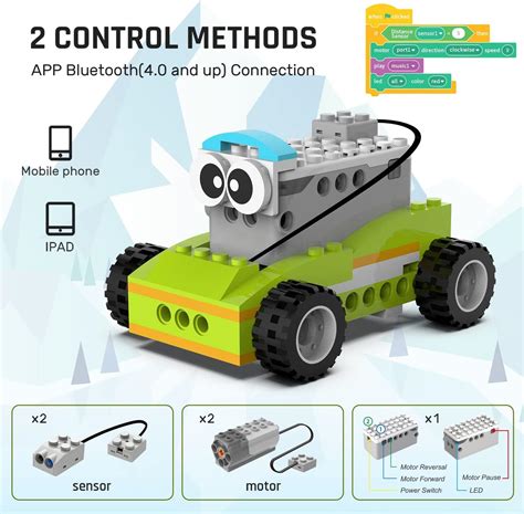 Makerzoid Robot Master Coding Robots 200 In 1 App Controlled Robotics