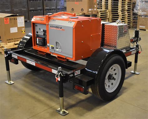 Kubota 11kw Gl11000 Usa Generator And Trailer Package • Relish The Flavor