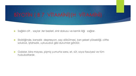 VİTAMİNLER Y.Elif KABA. - ppt indir
