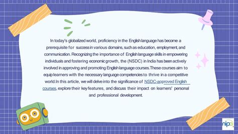 Ppt Nsdc Approved English Courses Empowering Language Skills For A Brighter Future Powerpoint