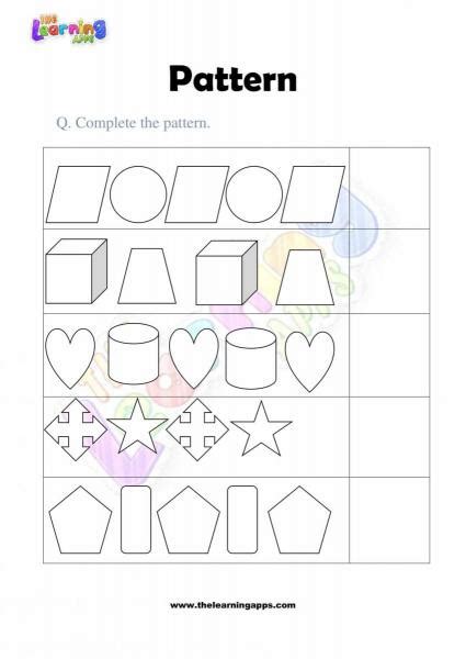 Download Free Patterns Worksheets For Grade 2