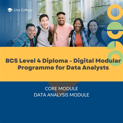 BCS Level Diploma Digital Modular Programme For Data Analysts LiveCollege