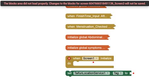 The Blocks Area Did Not Load Properly MIT App Inventor Help MIT App Inventor Community
