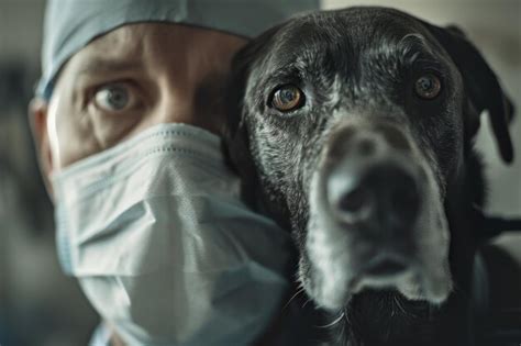 Veterinarian At The Veterinary Clinic Generative Ai Premium Ai Generated Image