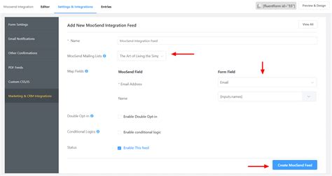 Moosend Integration With Fluent Forms Wp Manage Ninja