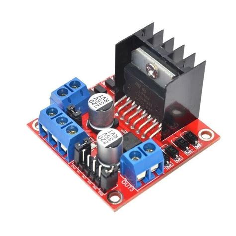 L298n H Bridge Motor Driver Module For Stepper Motor Smart Car Robot And Arduino Uno Daraz Pk