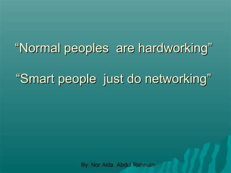 Power Of Networking By Mahadevan R Pptx