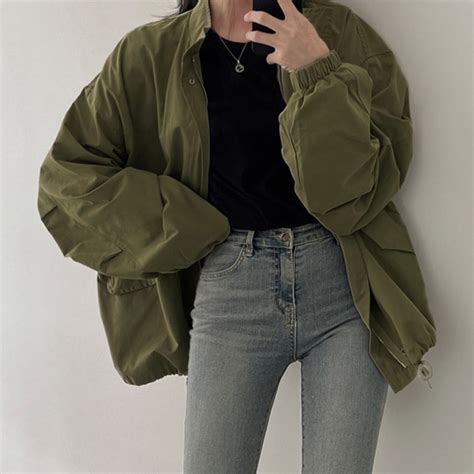 그레놀라 야상 사파리 자켓 아우터