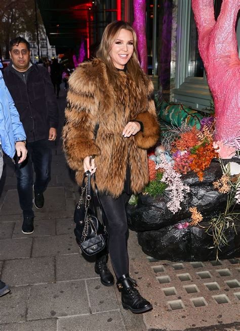 Danielle Lloyd Celebrates Her Th Birthday In Londons Mayfair Hawtcelebs