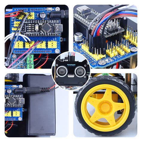 Ultrasonic Obstacle Avoidance Robot Diy Programmable Kit Darikaru Goods Trading