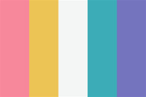 Muted Dark Mode Pastels Color Palette