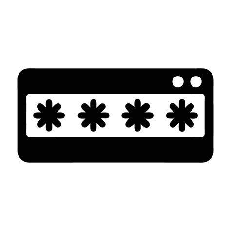 Minimalist Password Input Field Showing Asterisks In A Clean Modern Interface Design 57747029