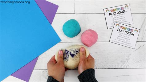 Surprise Play Dough Activity Teaching Mama