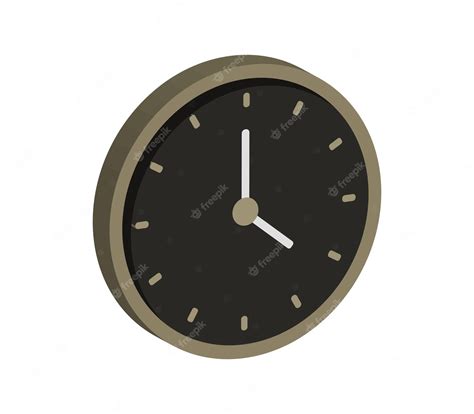 Premium Vector Clock