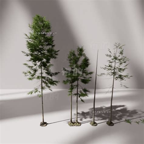 Blender树木blender布的模型166 Blender布的