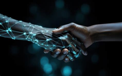 Premium Ai Image A Digital Handshake Is Essential For Making A