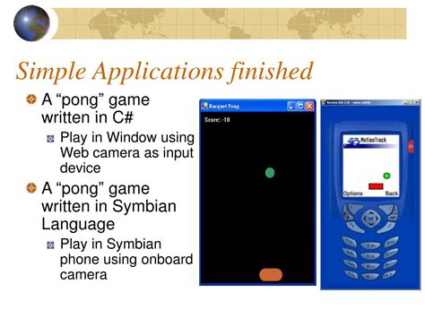 Ppt Mobile Motion Tracking Using Onboard Camera Powerpoint