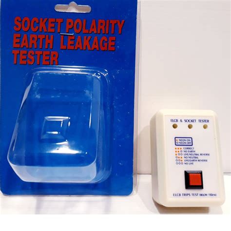 13amp Elcb And Socket Tester Trips Test 150ma 1unit Shopee Malaysia