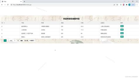 基于javaweb mysql的图书借阅管理系统 前台、后台 图书后台管理系统 csdn博客