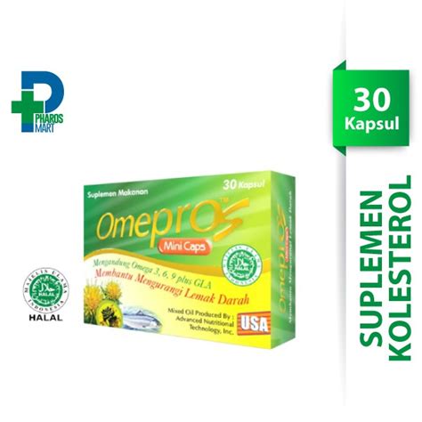 Jual Omepros Minicaps Isi 30 Mini Kapsul Indonesiashopee Indonesia