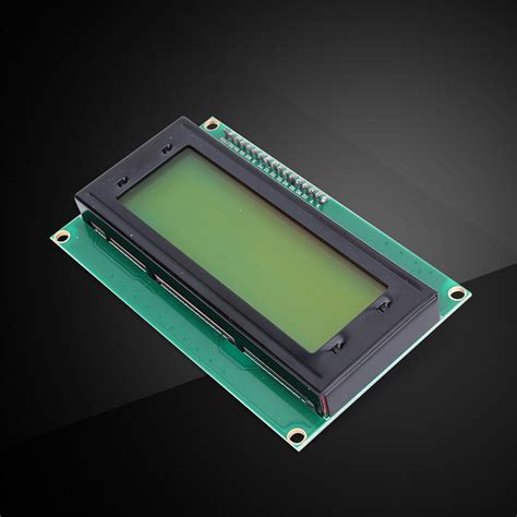 Módulo Adaptador De Interfaz Serie Lcd2004 Módulo De Pantalla Azul 3 6v