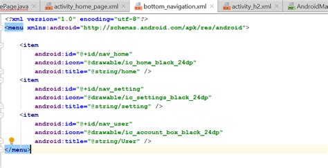 Android My Bottom Navigation View Isnt Visible Even After Coding