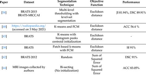 region growing and shallow unsupervised machine learning based brain