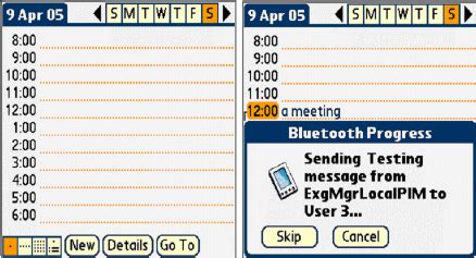 Bluetooth Message Exchange Notification Download Scientific Diagram