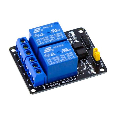 Modulo Relay Doble 5vdc 250v 10amp Compatible Arduino Raspberry Esp