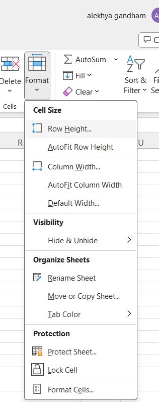 How To Resize Cells In Excel Tpoint Tech