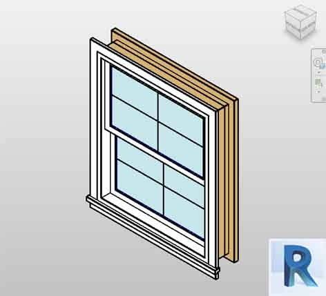 Revit Window Single Hung Autodesk Bimshares