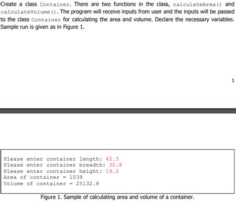 Solved Create A Class Container There Are Two Functions In Chegg